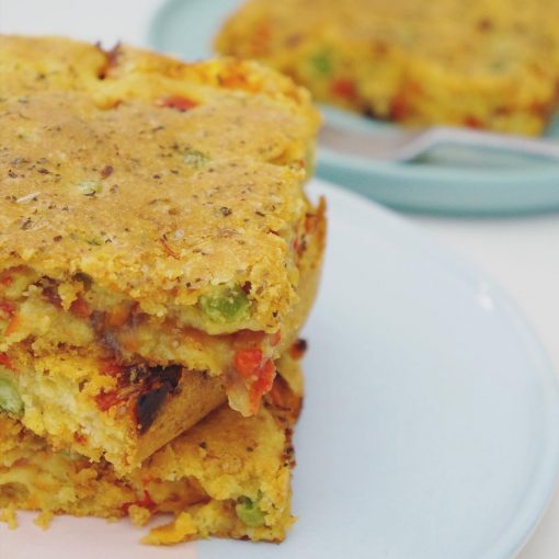 Torta assada salgada – Tô Comendo ~ veg